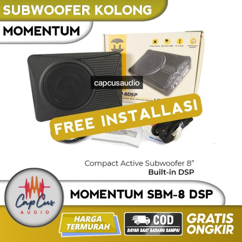 Jual SUBWOOFER KOLONG MOMENTUM SBM 8 DSP / PROCESSOR MOMENTUM SBM 8 DSP | Shopee Indonesia