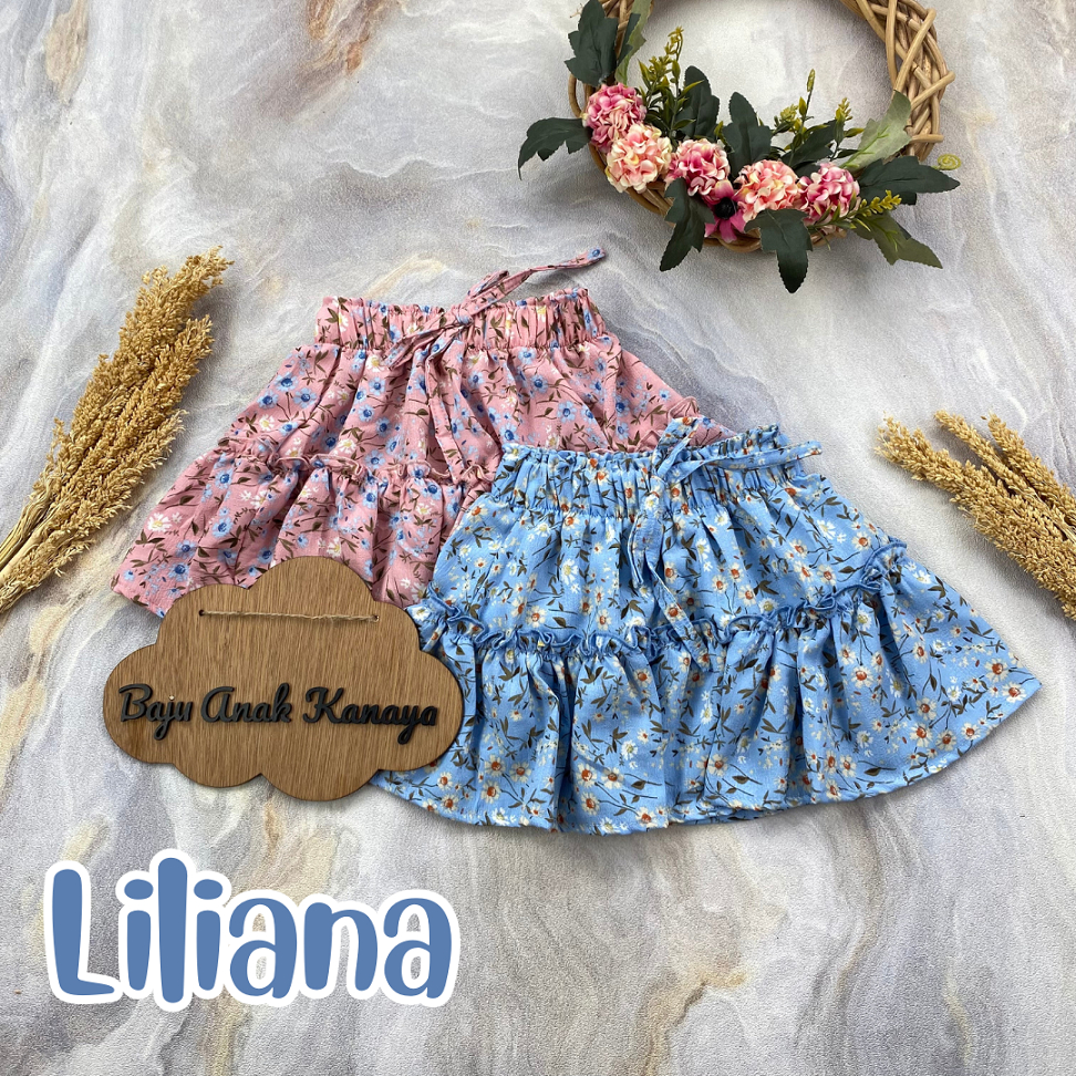 Jual 1-4TH ROK PENDEK ANAK LILIANA SKIRT ANAK PEREMPUAN | Shopee Indonesia
