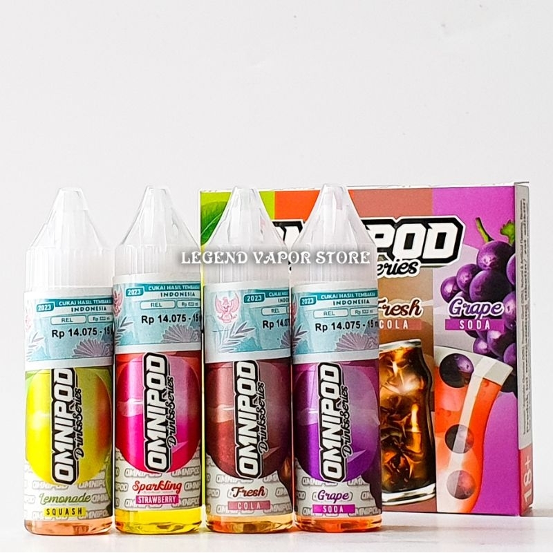 Jual SALT NIC - LIQUID OMNIPOD Drink Series 15ML X 4 12MG AUTHENTIC ...
