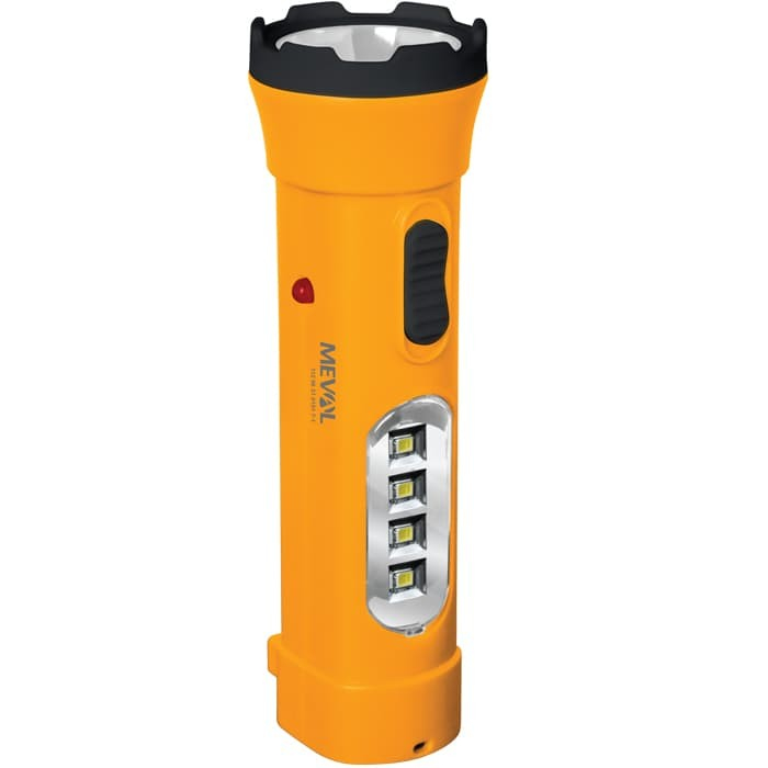 Jual MEVAL EML Senter dengan Lampu Tidur 4 LED - Putih Flashlight 1 ...