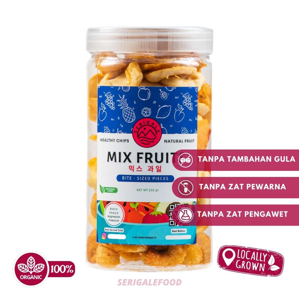 Jual PROMO Serigale Keripik Buah Mix I Sayur Mix I Sayur Gurih Mix I ...