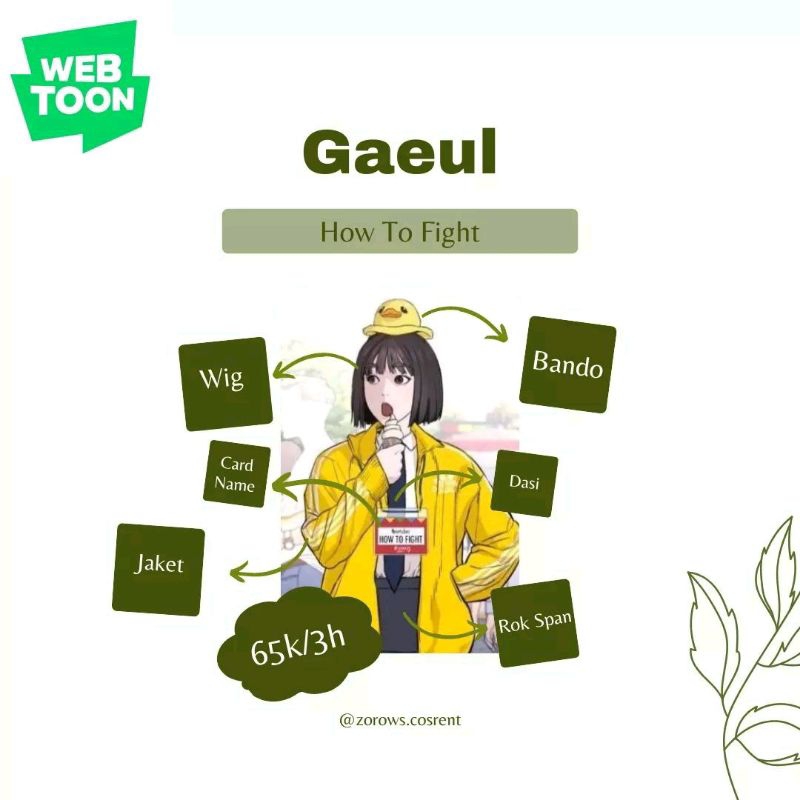 Jual COSPLAY GAEUL HOW TO FIGHT (RENTAL COSTUME GAEUL HTF) | Shopee ...