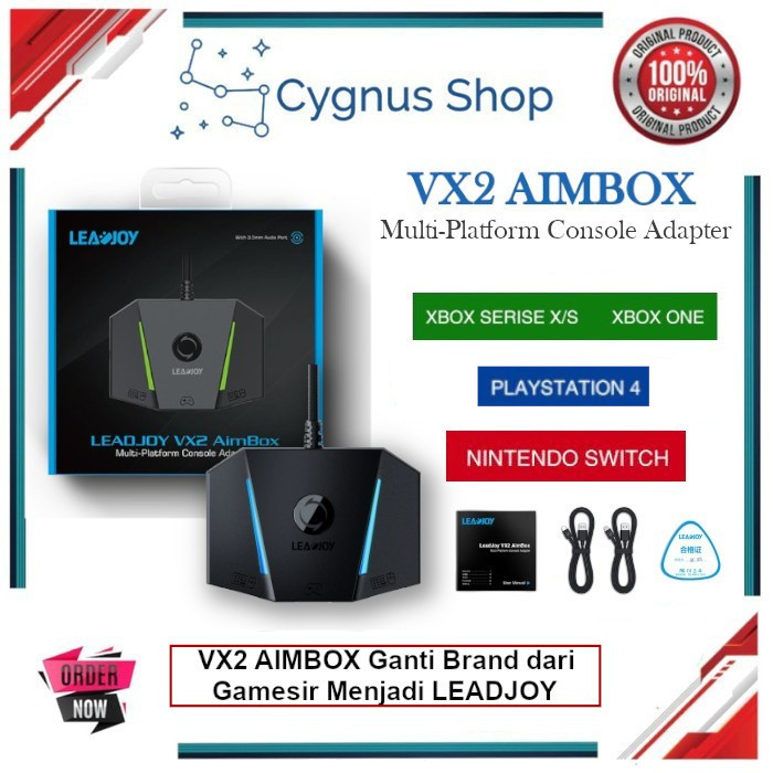 Jual GameSir VX2 AimBox Adapter Convert Keyboard Mouse Controller PS4 PS5 Xbox Series | Shopee ...