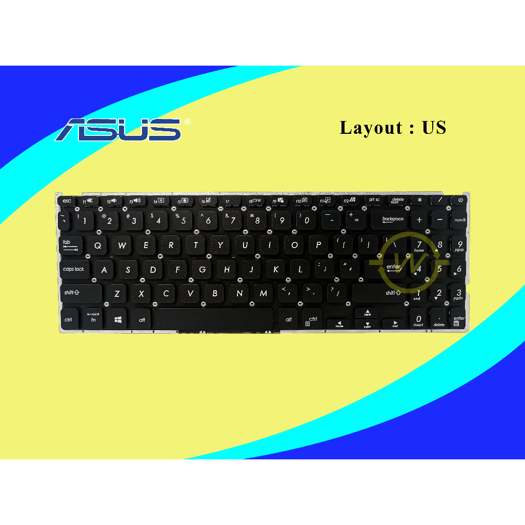 Jual Keyboard Laptop Asus VivoBook 15 A509 A509F A509FA A509FJ A509M ...