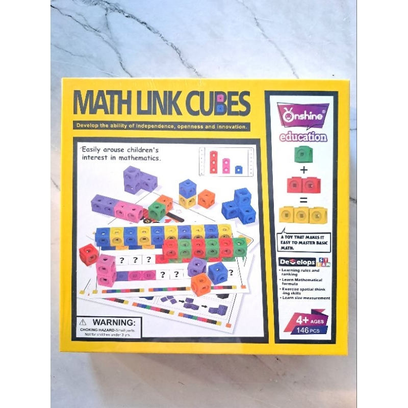Jual Onshine Math Link Cubes (New Packaging) | Shopee Indonesia