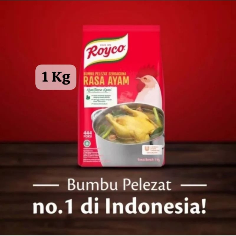 Jual Royco rasa ayam dan sapi kemasan 1kg | Shopee Indonesia