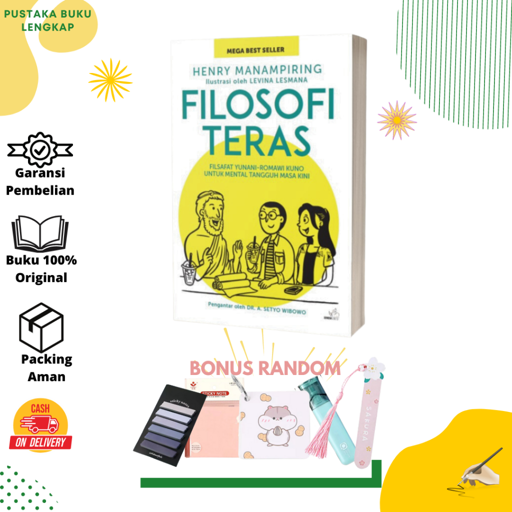 Jual Buku Novel - Filosofi Teras - Henry Manampiring - FREE BUBBLE WRAP ...