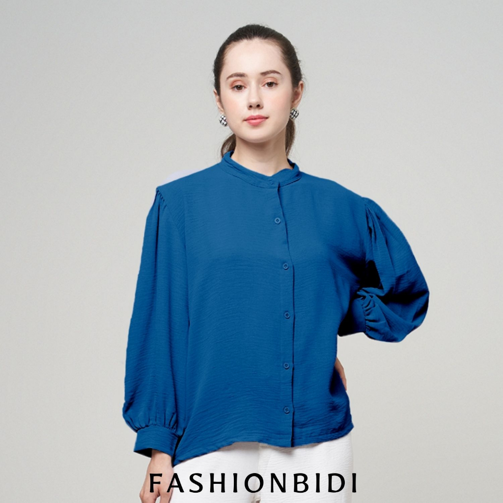 Jual BIDI Brianna Kemeja Sexy Turtle Neck | Shopee Indonesia