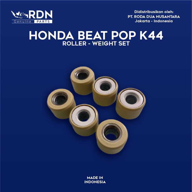 Jual Roller Weight Set Honda Beat Pop K44 Original RDN | Shopee Indonesia