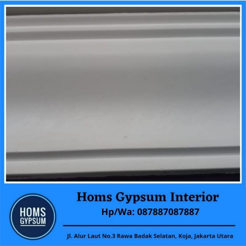 Jual List Gypsum Polos Minimalis S 12cm | Shopee Indonesia