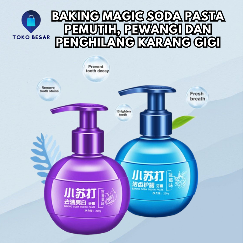 Jual [ORI]Natural Baking Soda Intensive Stain Removal Whitening ...