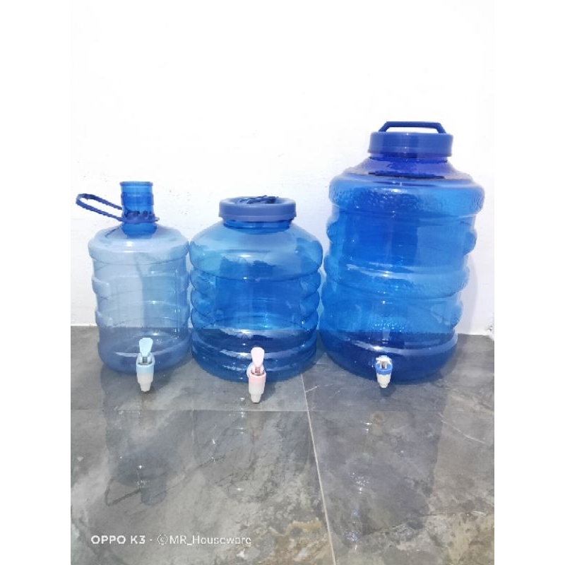 Jual Galon Air kran / Galon minum kran 5 liter, 10 liter, 19 liter ...