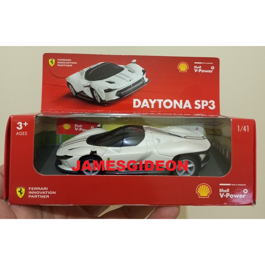 Jual MAINAN Shell Ferrari New Era Ferrari DAYTONA SP3 1:41 Diecast ...