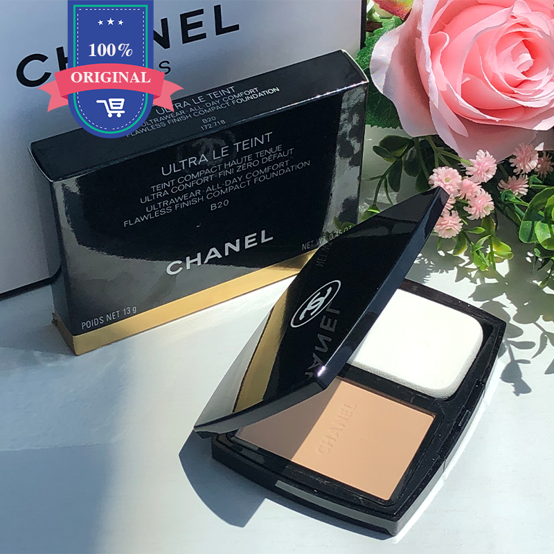 Jual 【Free Paperbag】CHANEL Compact Foundation/Ultra Le Teint/Compact ...