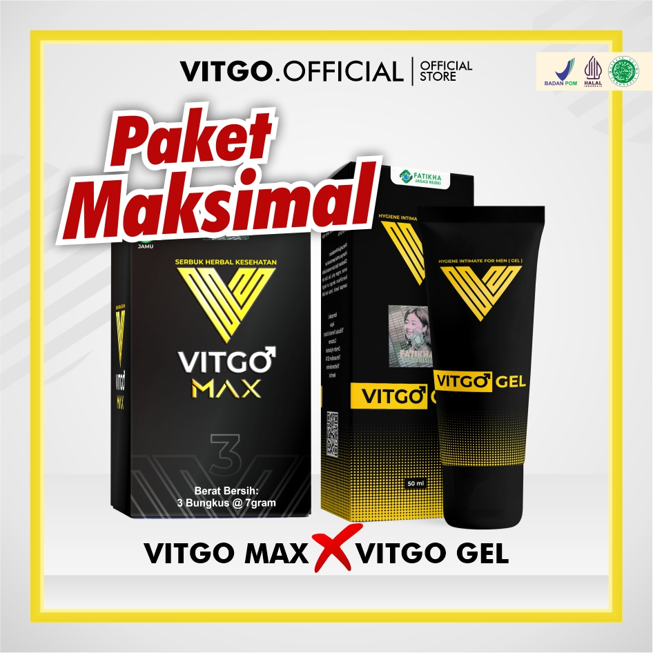 Jual Vitgo Max + Vitgo Gel Bundling - Free Gift | Shopee Indonesia