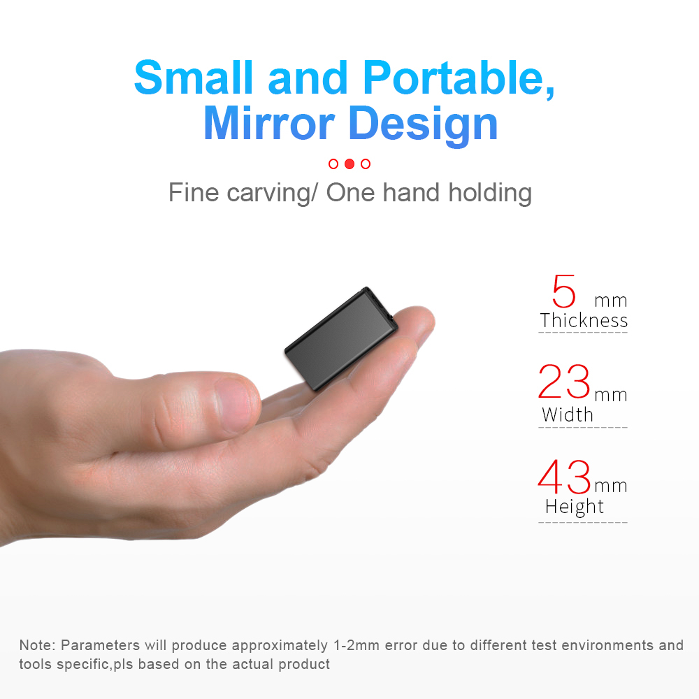 Jual Alat Perekam Suara Mini Portabel Voice Recorder Noise Reduction ...