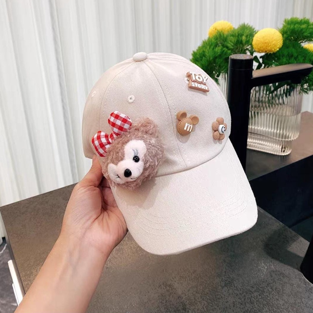 Jual Topi baseball plush cap anak motif lotso / kuromi / cinamonroll ...