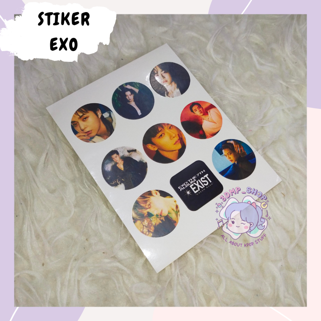 Jual STIKER EXO EXIST CUTTING NO CUTTING | Shopee Indonesia