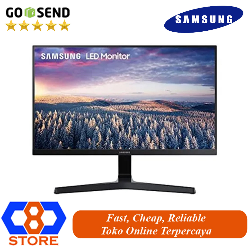 Jual MONITOR SAMSUNG 24 INCH C24F390FHE CURVE FULL HD | Shopee Indonesia