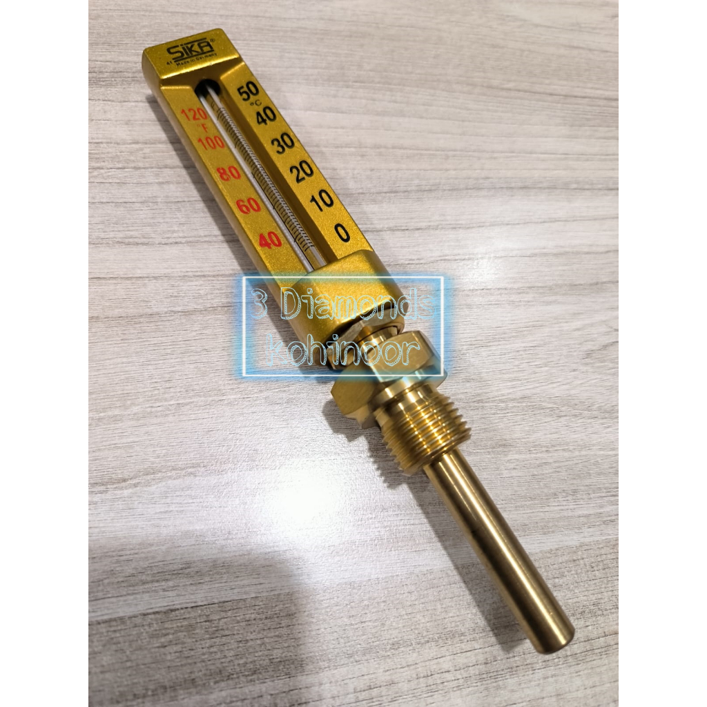 Jual THERMOMETER SIKA 174B 0-50C PANJANG SENSOR 63MM | Shopee Indonesia