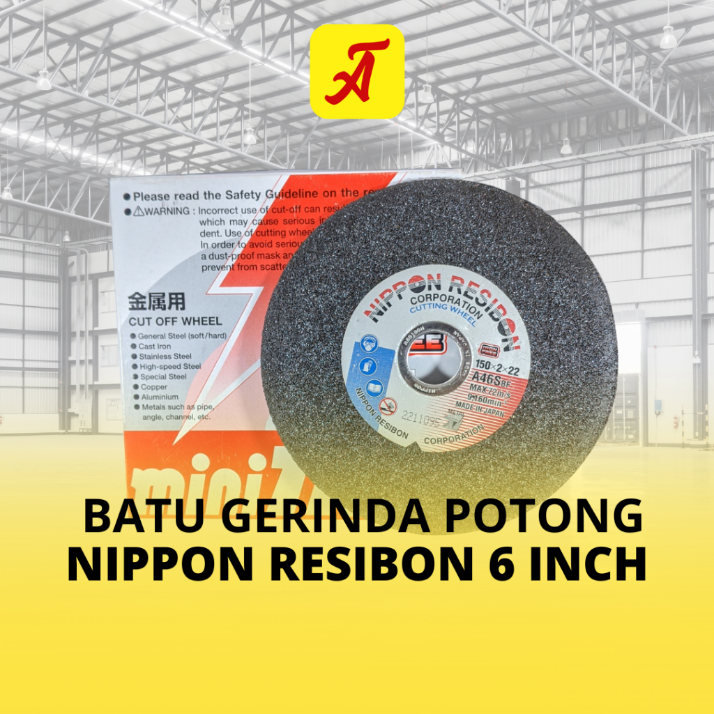 Jual BATU GERINDA POTONG NIPPON RESIBON 6 INCH | Shopee Indonesia
