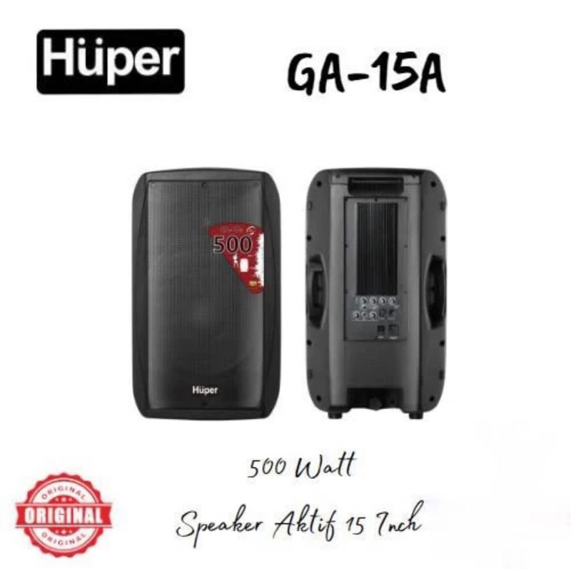 Jual Speaker Aktif Huper GA 15 A Original 15 inch Active GA 15A HUPER ...