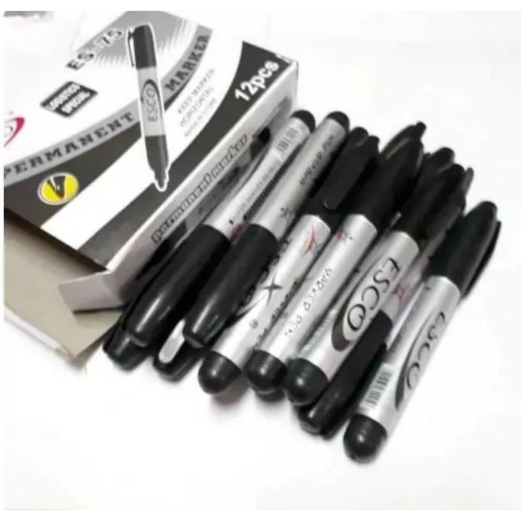 Jual SPIDOL PERMANENT SPIDOL MARKER ESCO GROSIR | Shopee Indonesia