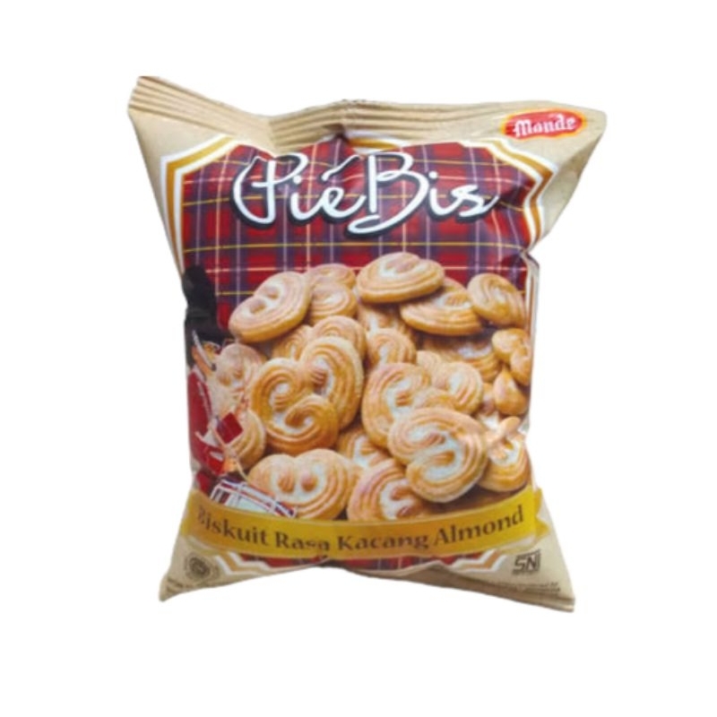 Jual Biskuit Rasa Kacang Almond Monde PieBis | Shopee Indonesia