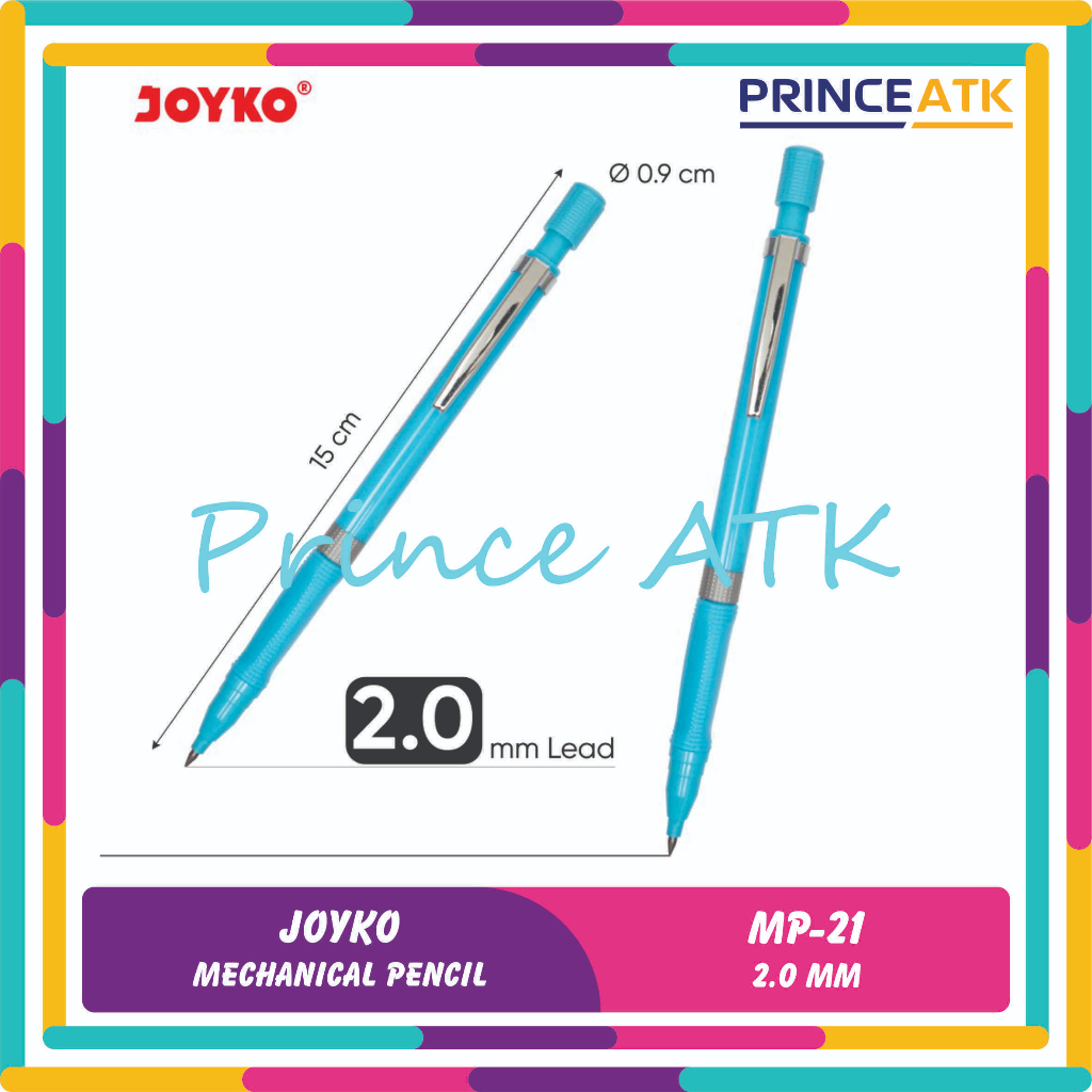 Jual Mechanical Pencil / Pensil Mekanik Joyko MP-21 / 2.0 mm | Shopee ...