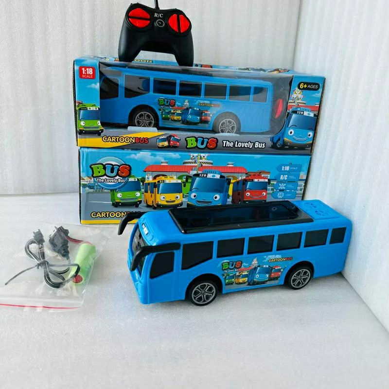 Jual BUS TAYO REMOT CONTROL 1:18 WARNA BIRU | Shopee Indonesia