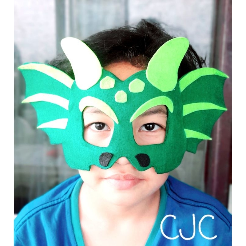 Jual topeng flanel karakter naga-toprng pesta | Shopee Indonesia