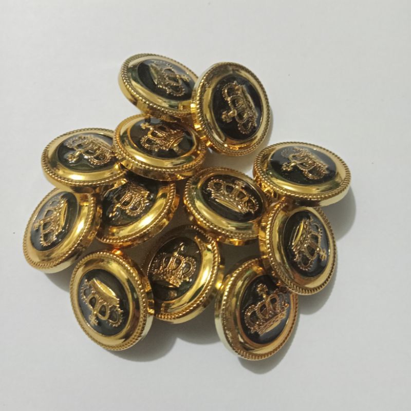 Jual [COD]Isi 12 pcs Kancing jasko / Kancing Epoxy / Kancing Jas blazer ...