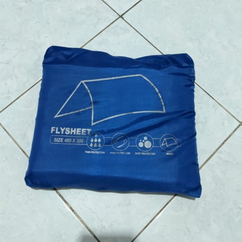 Jual Flysheet Tenda | Flysheet 3x4 | Flysheet Outdoor | Shopee Indonesia