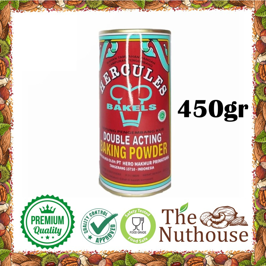 Jual HERCULES 450gr Double Acting Baking Powder [BESAR] / Tepung ...