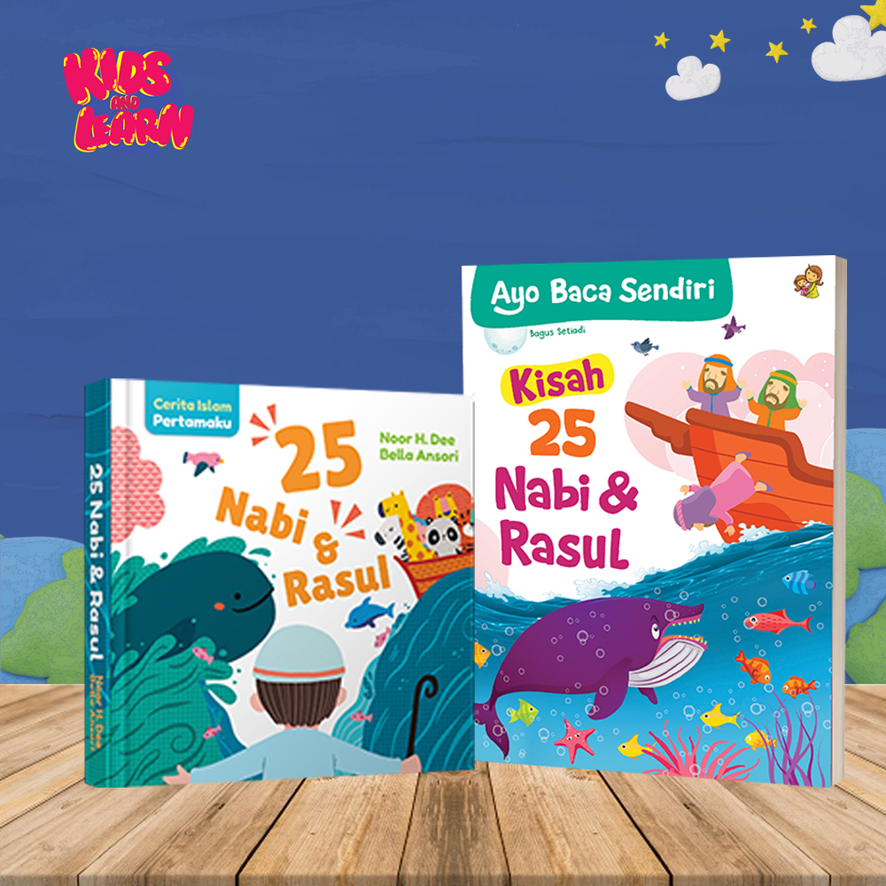 Jual Buku Dongeng Cerita Anak Belajar Islam Islami Ayo Baca Senidiri Kisah 25 Nabi Dan Rasul ...
