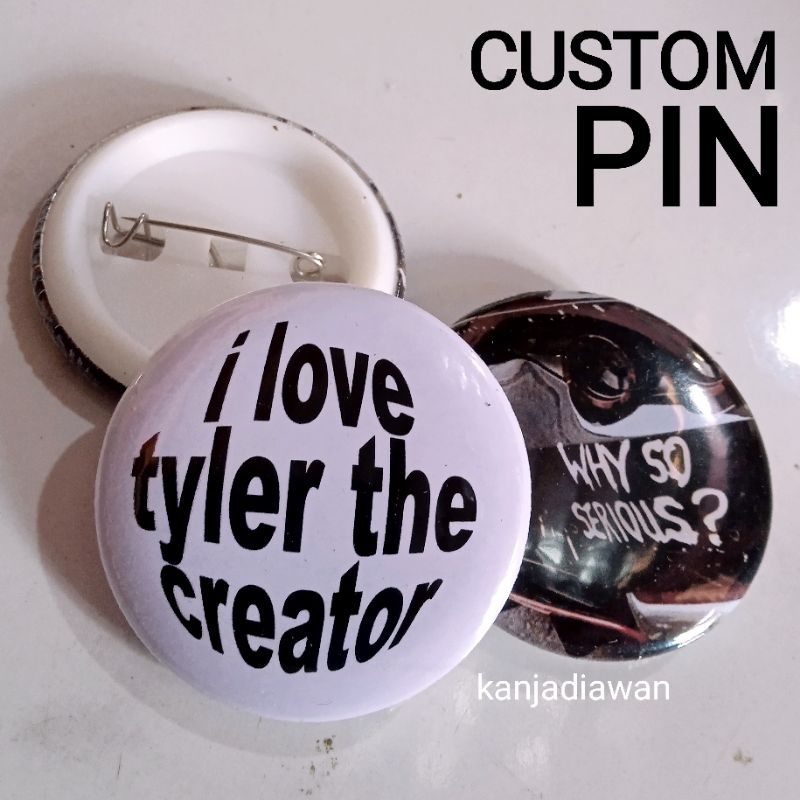 Jual Pin Tyler The Creator Custom Aesthetic Pin | Shopee Indonesia
