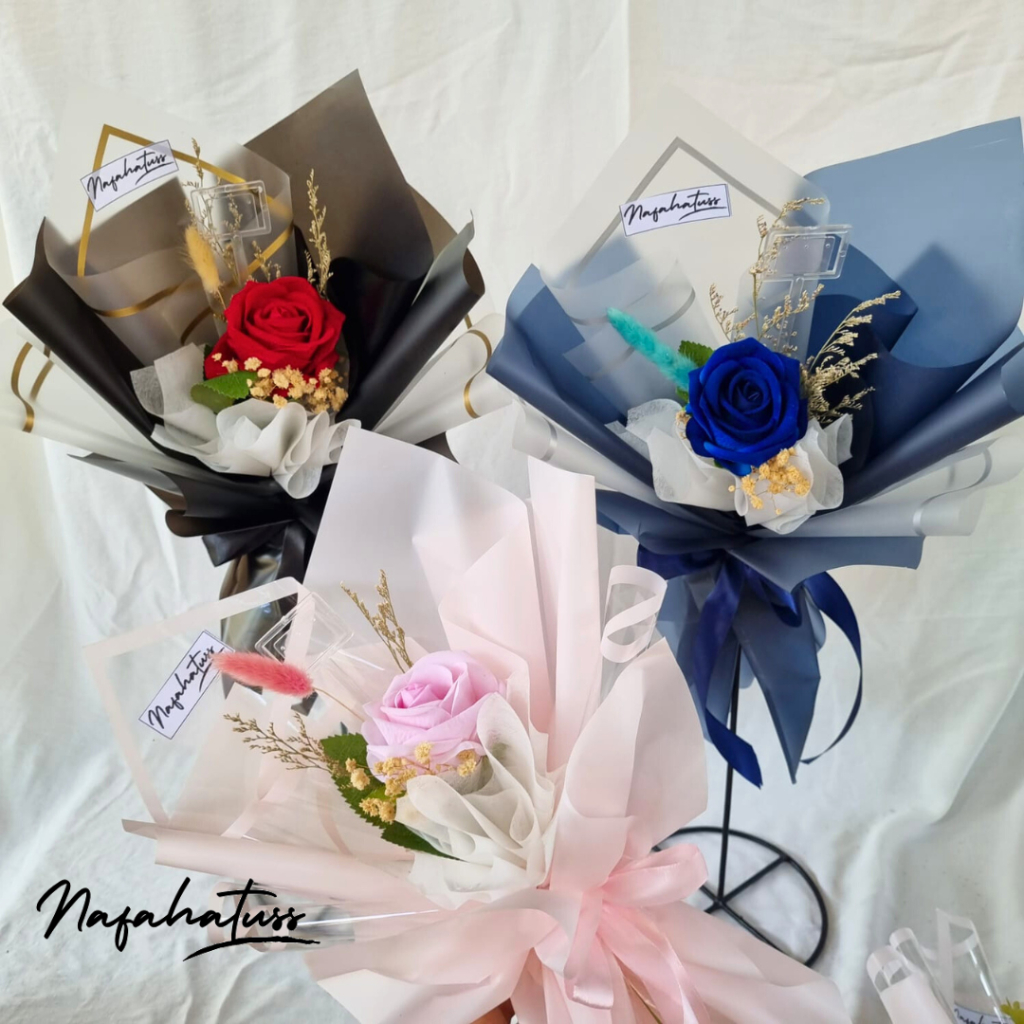 Jual Buket Bunga artificial Bau Wangi Wisuda Nikahan Ulang tahun ...