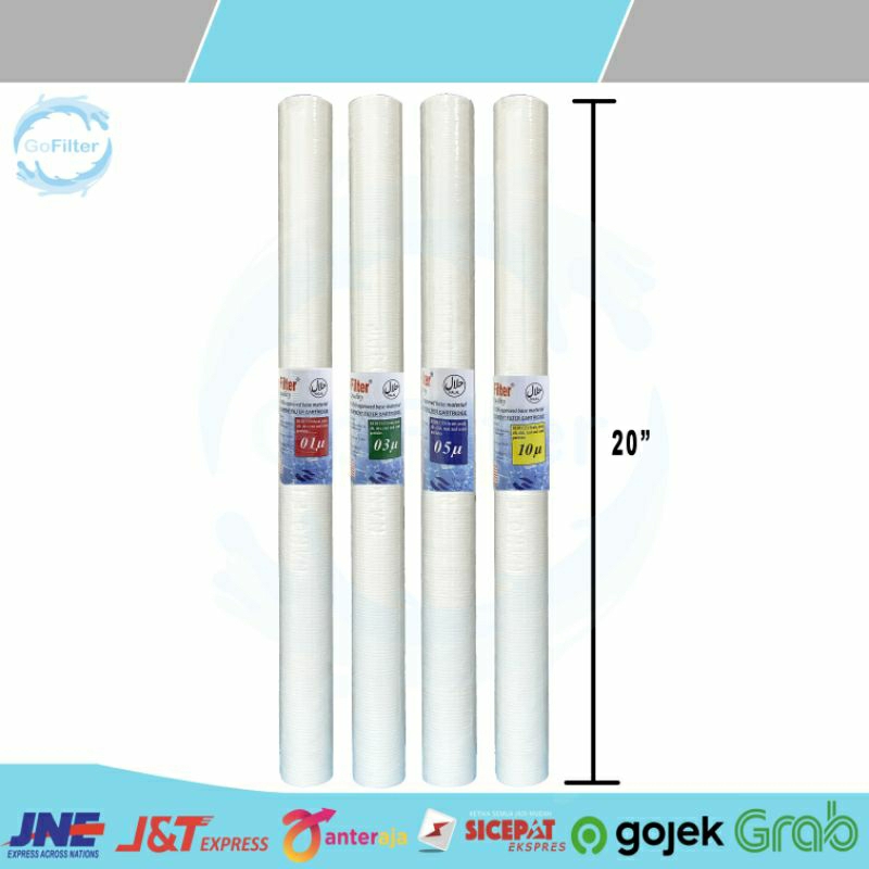 Jual CARTRIDGE NANO FILTER / SPON FILTER NANO 20 inch | Shopee Indonesia