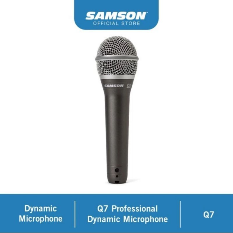 Jual Samson Q7 Microphone Dynamic Profesional Original | Shopee Indonesia