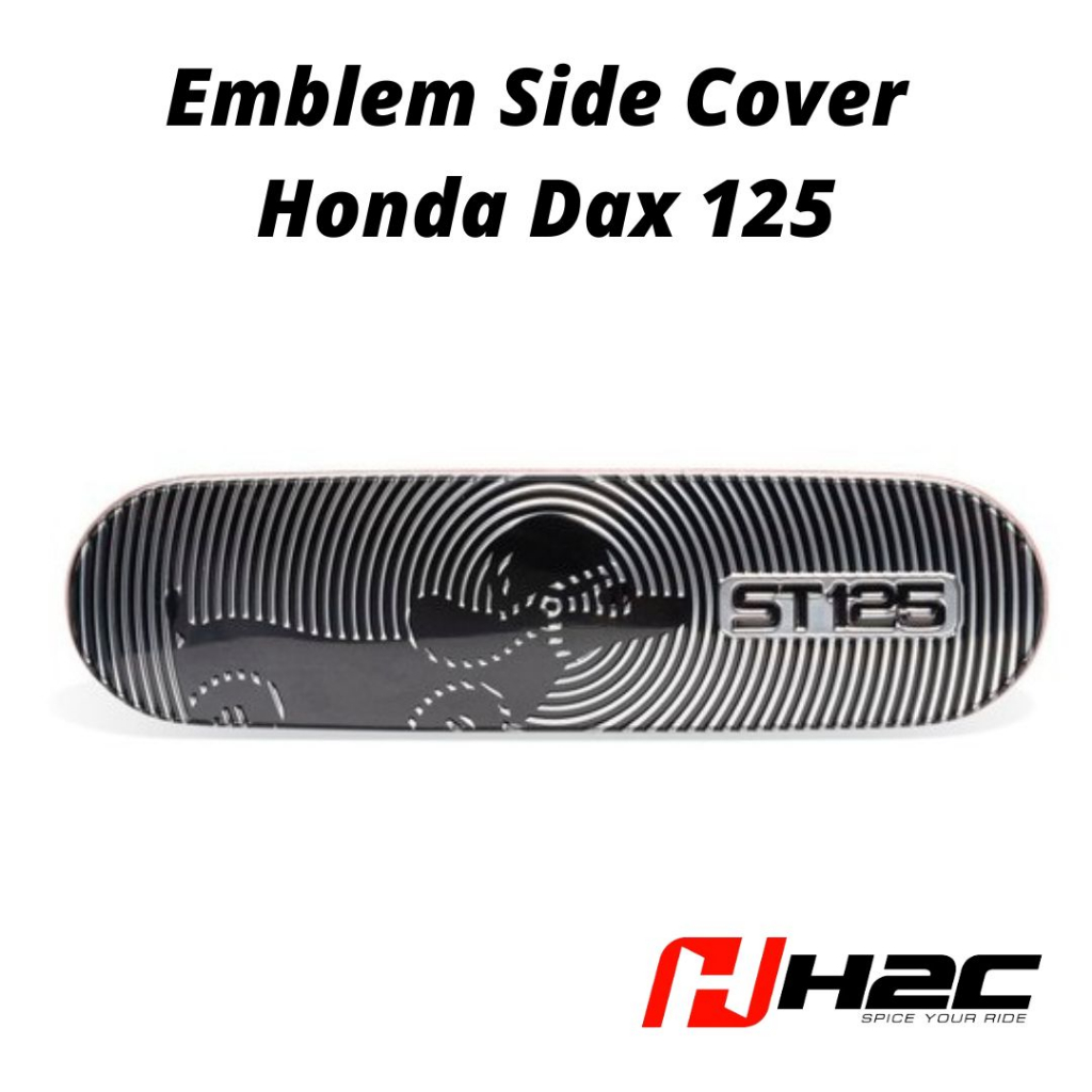 Jual H2C Emblem Side Cover Honda Dax 125 | Shopee Indonesia