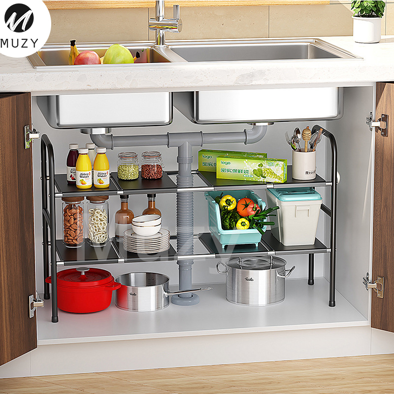 Jual Muzy Rak Penyimpanan Dapur Rak Penyimpanan Dapur Rak Serbaguna ...