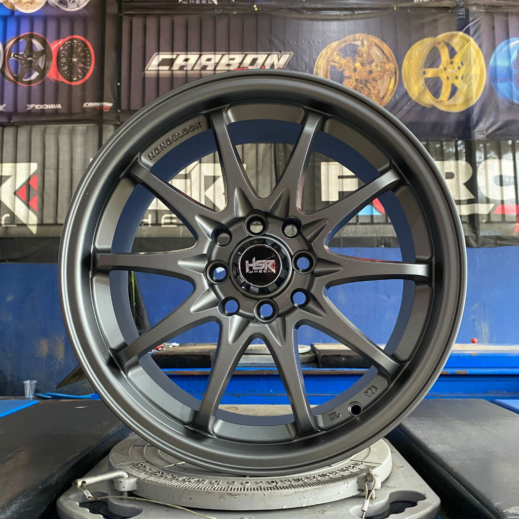 Jual Velg Mobil Hsr Hiroshima Ring 16 Lebar 7 Pcd 4x100 4x114,3 Et42 Smg | Shopee Indonesia