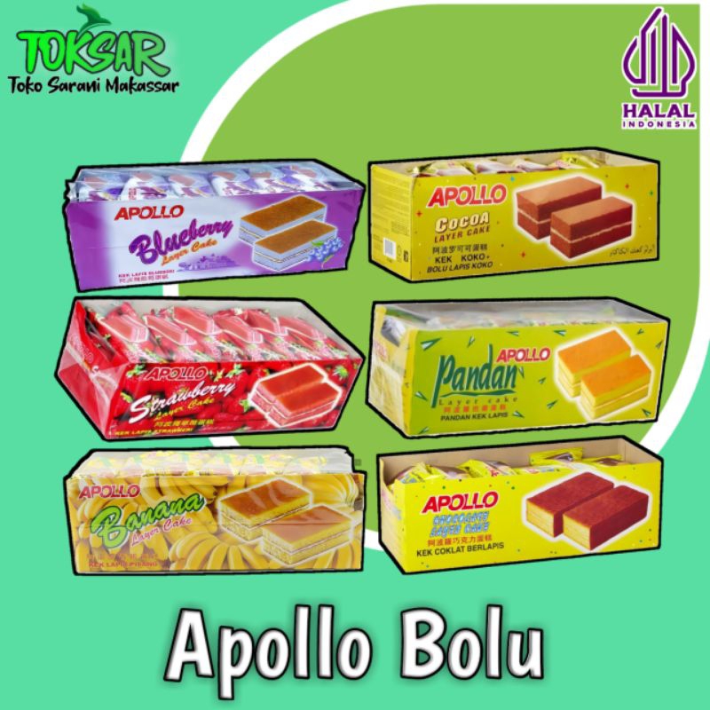 Jual Apollo Bolu Malaysia | Apollo Layer Cake Malaysia | Cemilan Enak ...