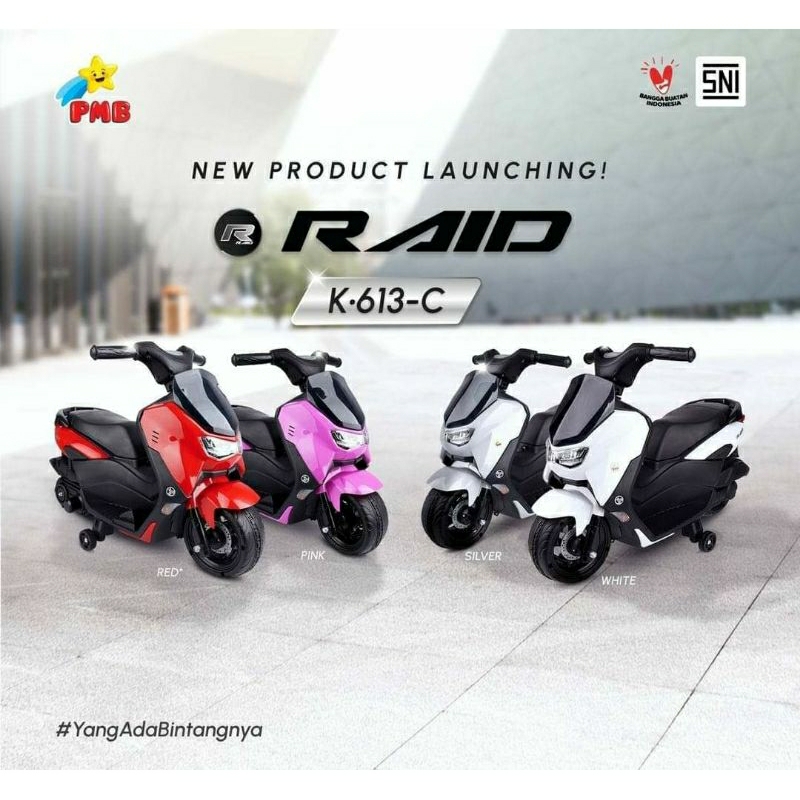 Jual Motor Aki Mainan Anak Nmax Mini K613C (Makassar) | Shopee Indonesia