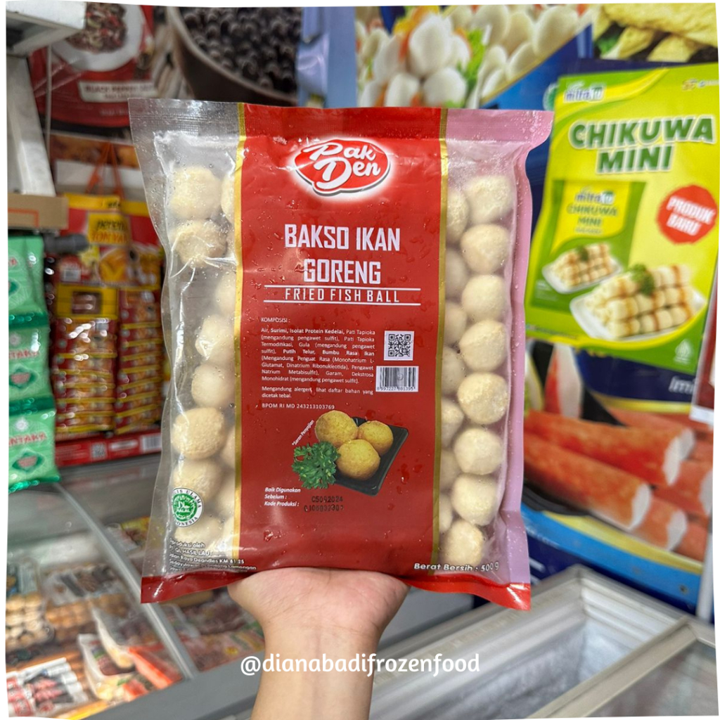 Jual PAK DEN Bakso Ikan Goreng 500Gr | Shopee Indonesia