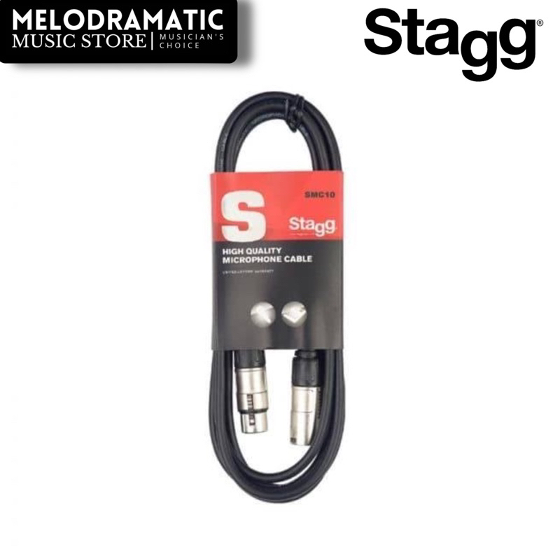Jual STAGG SMC10, 10M/33FT Mic Cable XLRf-XLRm | Shopee Indonesia
