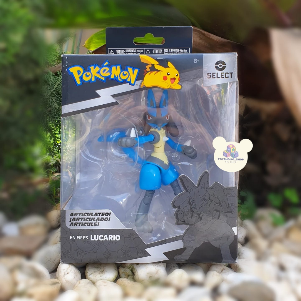 Jual Pokemon Super Articulated Lucario Figure 16cm | Shopee Indonesia