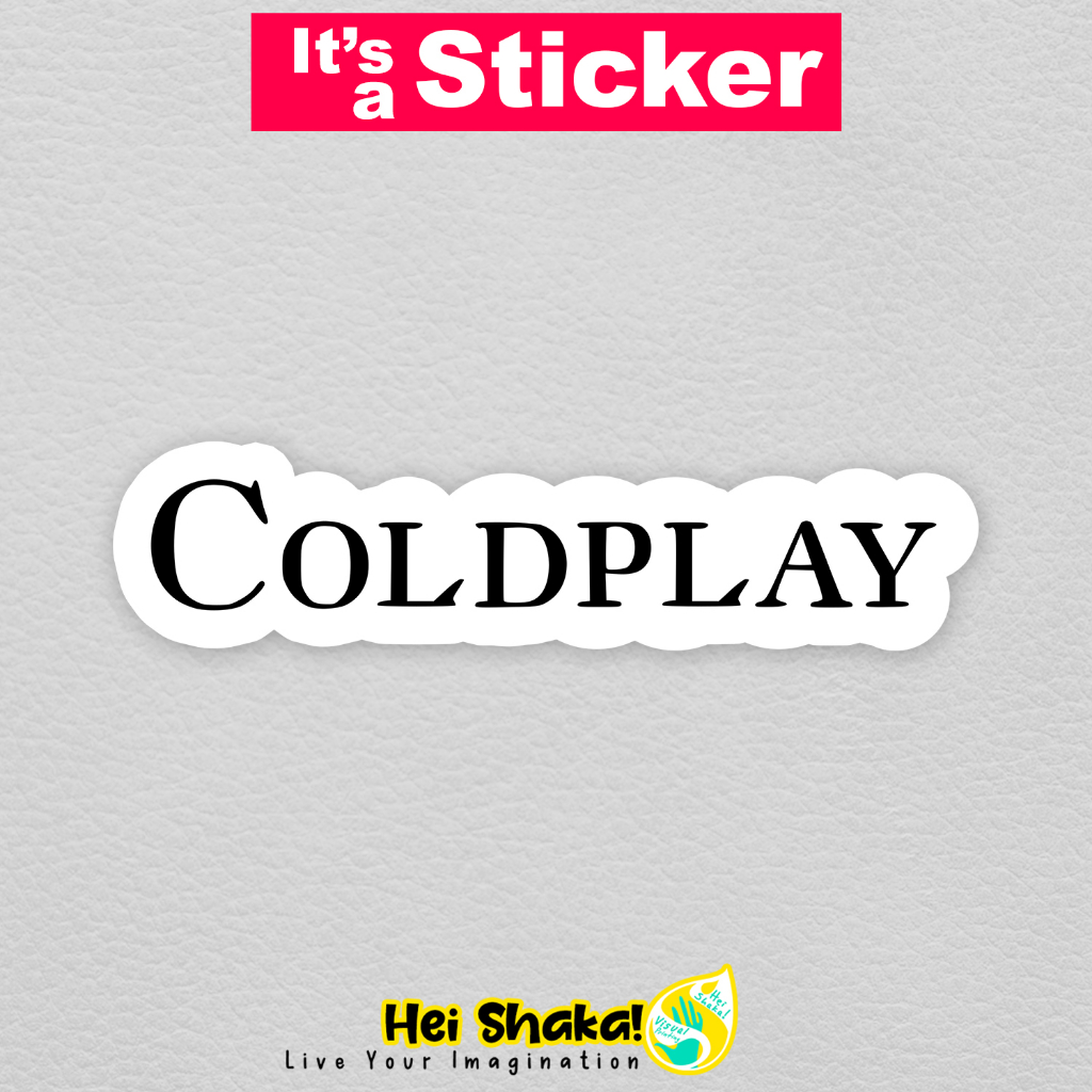 Jual Stiker Coldplay Sticker Musik Band Vinyl Anti Air | Shopee Indonesia