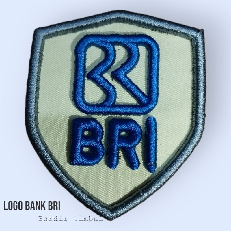 Jual LOGO BANK BRI BORDIR TIMBUL BARU DASAR KREM | Shopee Indonesia