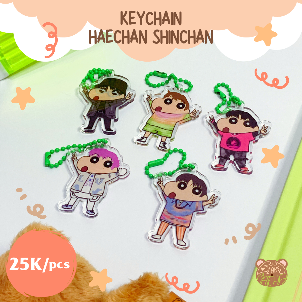 Jual [READY STOCK] Keychain Haechan Shinchan | Shopee Indonesia